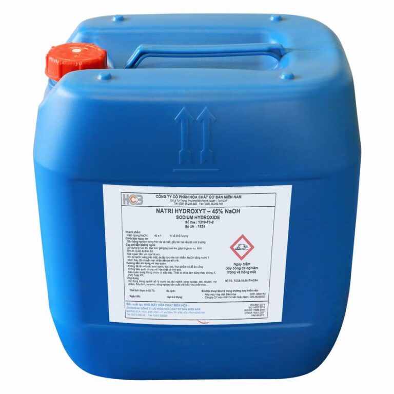 Sodium Hydroxide – NaOH 45% – HÓA CHẤT CƠ BẢN MIỀN NAM